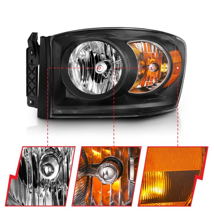 2006 dodge ram 2500 headlights store