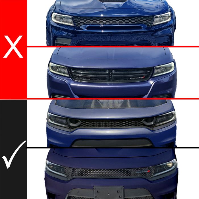 Dodge charger grill lights store